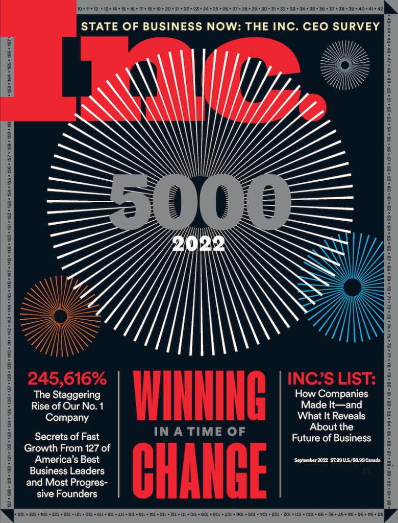 Inc 5000 Fastest Growing Company | UpClear History