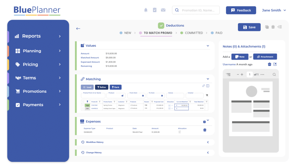 BluePlanner: Complete Revenue Management Software | UpClear